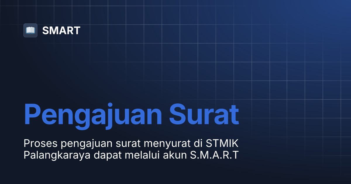 Pengajuan Surat | SMART